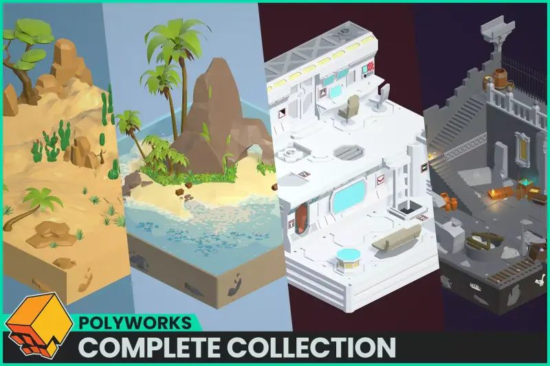 Low Poly Complete Collection - Polyworks | Premium Unity Assets ...